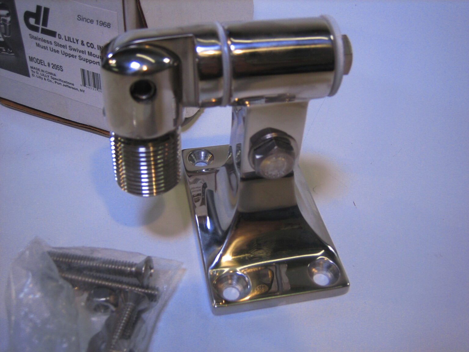 D. Lilly ~ Stainless Steel Heavy Duty Swivel Mount Model 205S - New ...