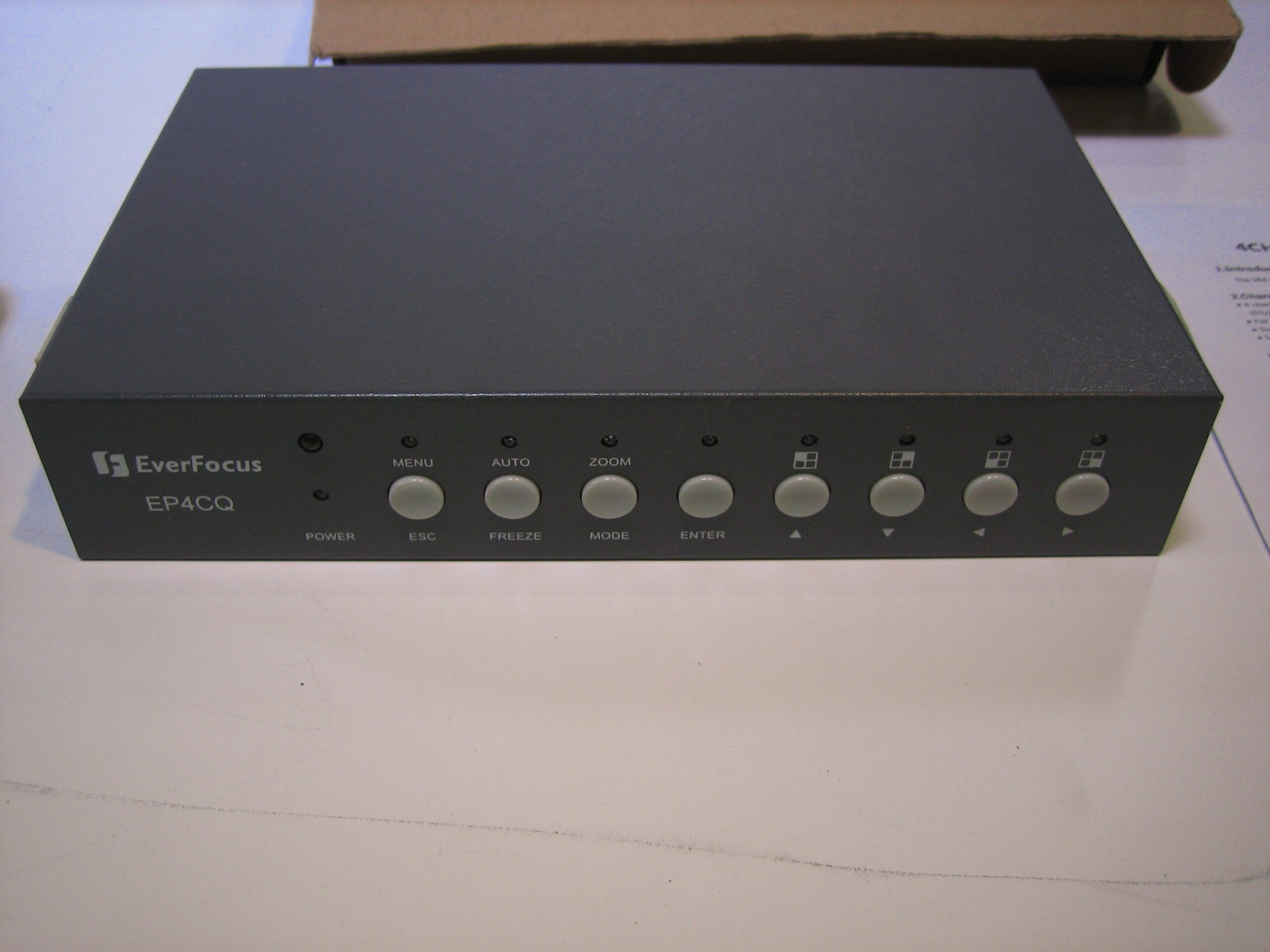 EVERFOCUS EP4CQ Video Color Quad Processor - Max Marine Electronics