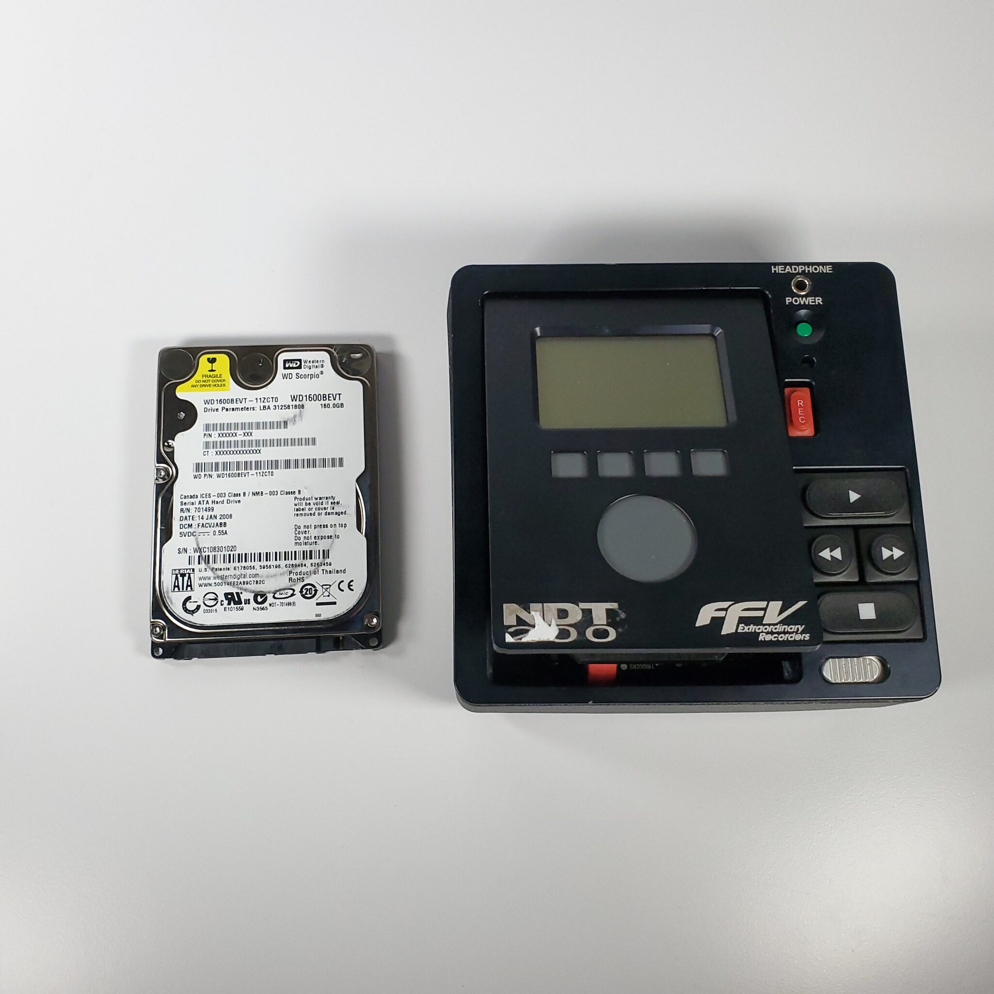 FFV NDT 200 Fast Forward Video Compact Video Recorder DVR w/ 160gb ...