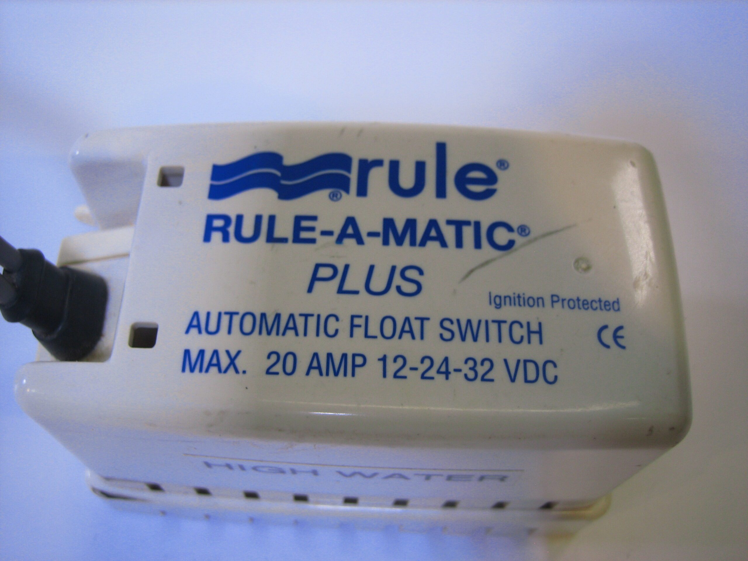Rule ~ Rule-A-Matic Boat Float Switch 12-24-32V 20Amp - Max Marine ...