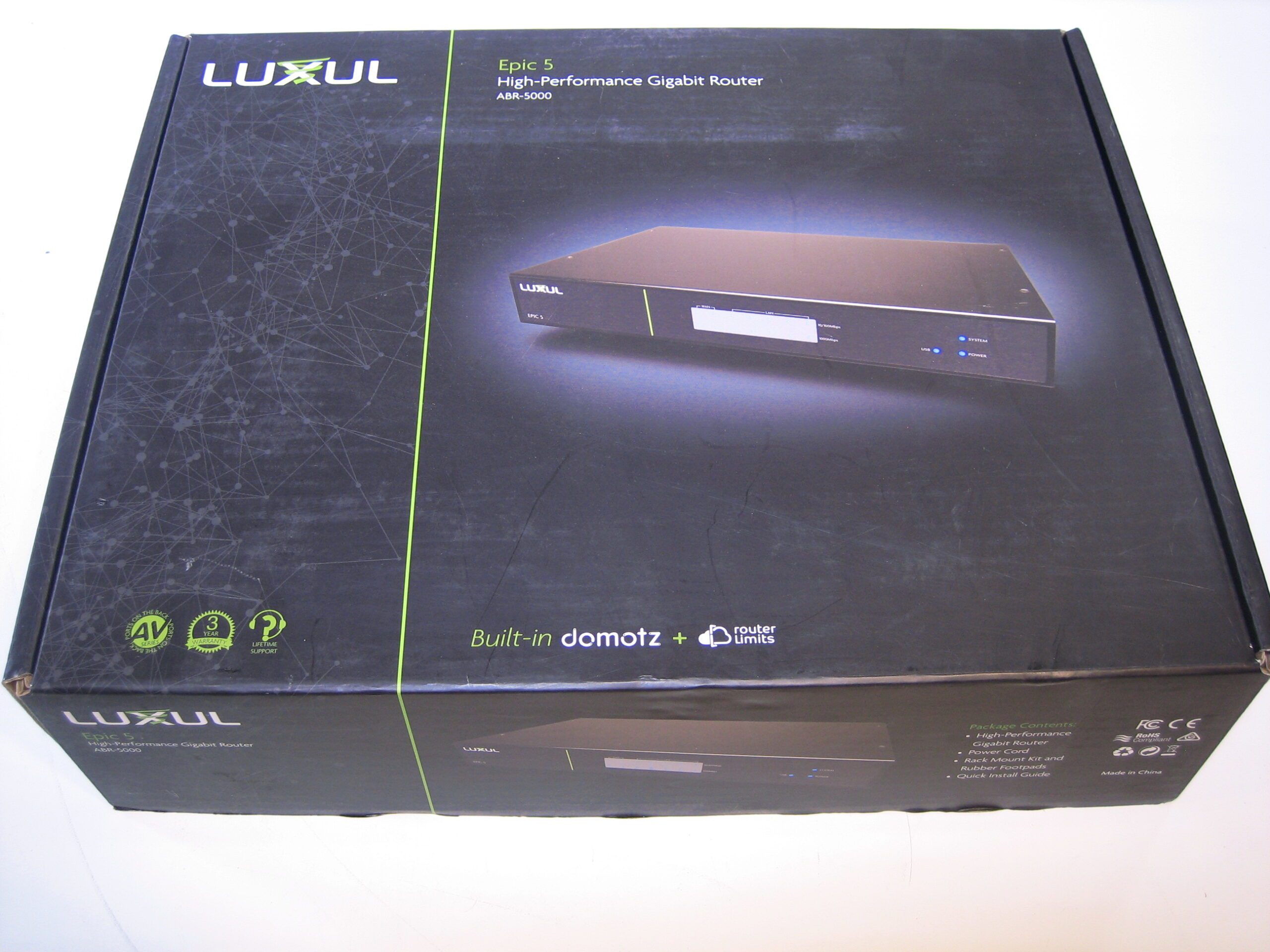 Luxul ABR-5000 (Epic 5) High Performance Gigabit Router - Tested ...