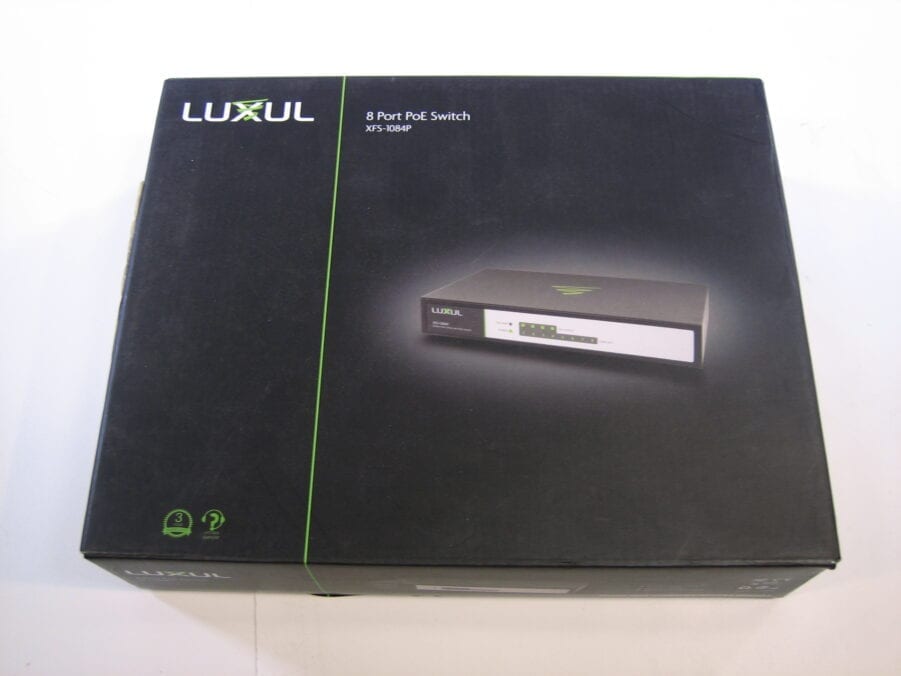 Luxul XFS-1084P 8 Port PoE Switch - NEW IN BOX - Max Marine Electronics