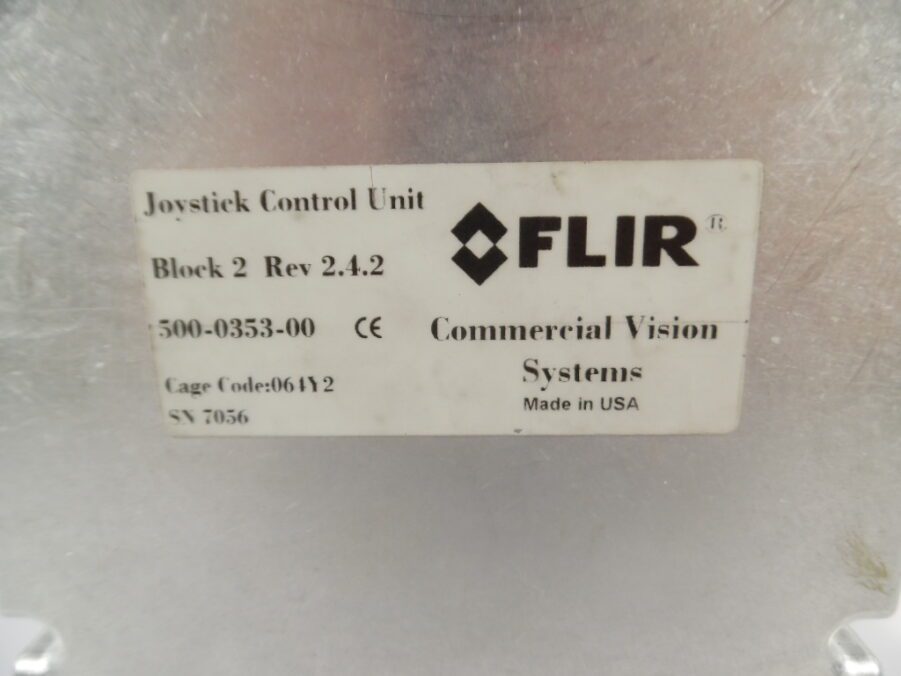FLIR JCU Thermal Camera Joystick Controller PN 500-0385-00 - Voyager II ...