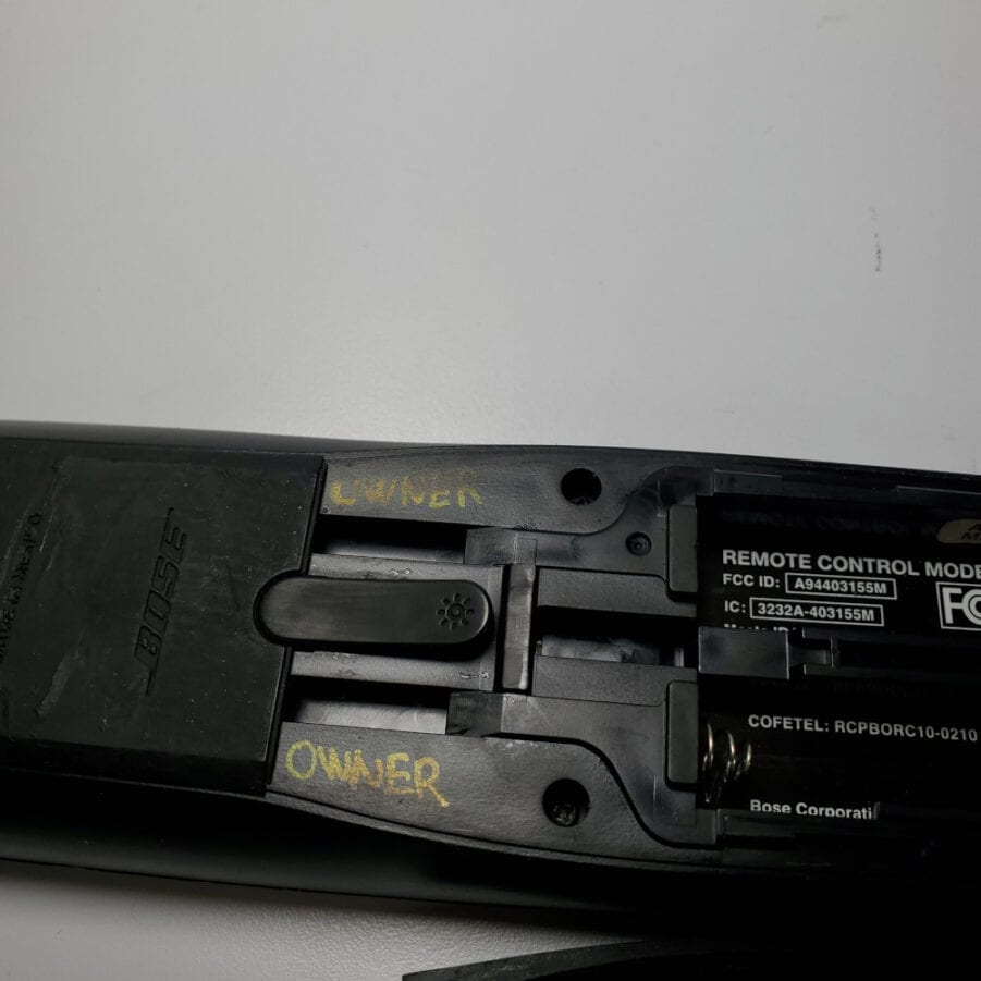 Bose AV35 RC35T-L - Lifestyle Home Theater System Remote Control - AS ...