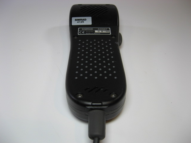 SIMRAD RS87 AHS87 Marine VHF Radio Handset Re-Built Cable Tested ...