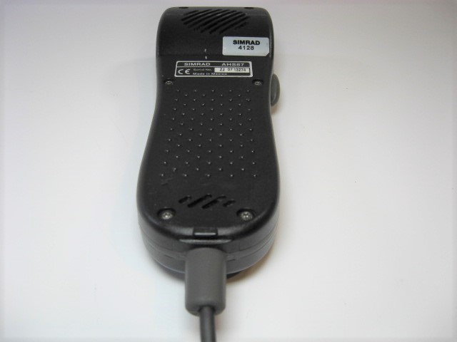 SIMRAD RS87 AHS87 Marine VHF Radio Handset Re-Built Cable Tested ...