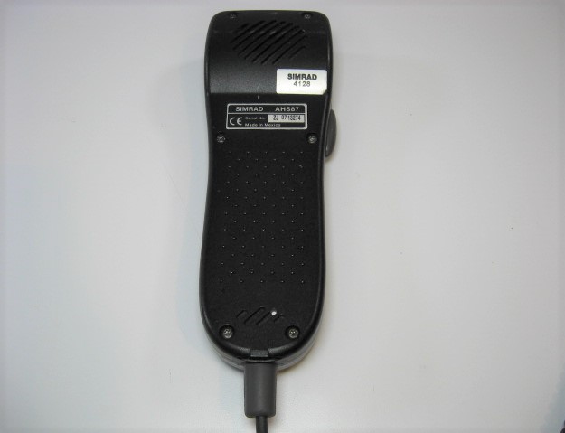 SIMRAD RS87 AHS87 Marine VHF Radio Handset Re-Built Cable Tested ...