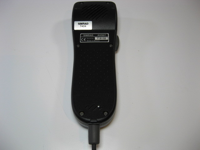 SIMRAD RS87 AHS87 Marine VHF Radio Handset Re-Built Cable Tested ...