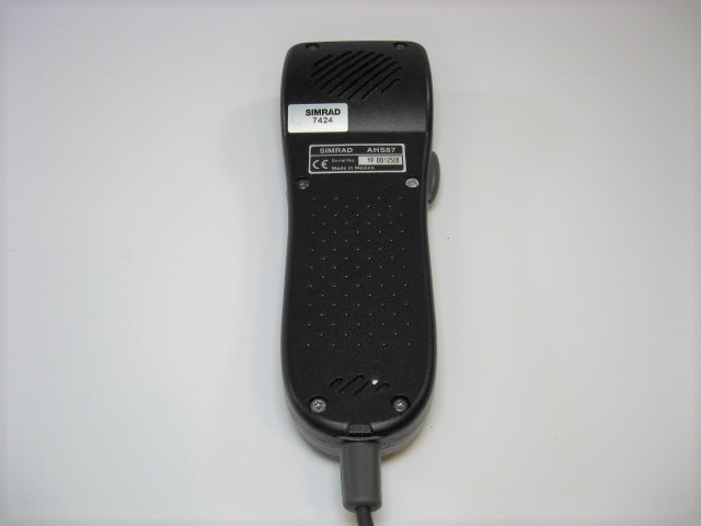 SIMRAD RS87 AHS87 Marine VHF Radio Handset Re-Built Cable Tested ...