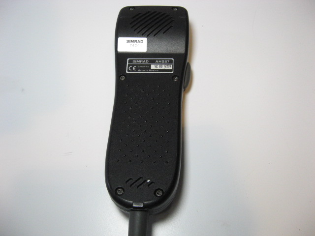 SIMRAD RS87 AHS87 Marine VHF Radio Handset Re-Built Cable Tested ...
