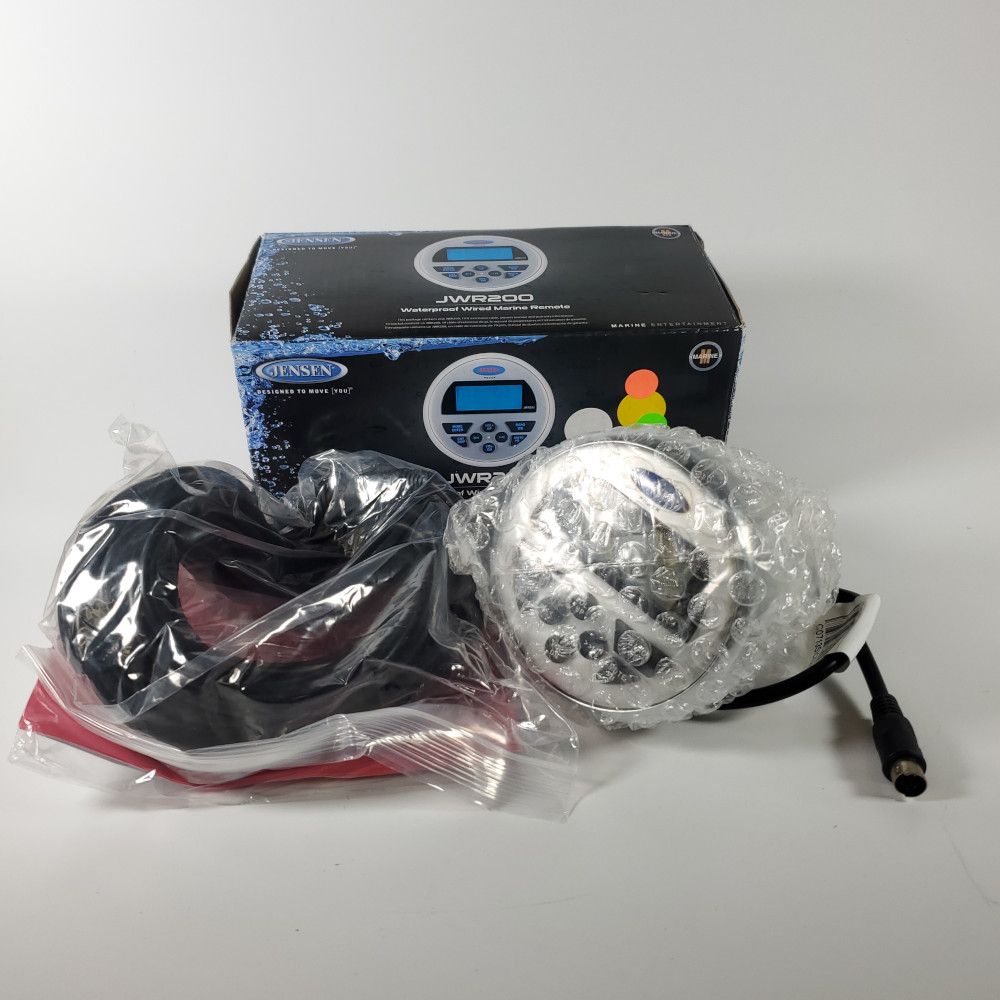 Jensen Marine JWR200 - Waterproof Wired Boat Radio Remote - NEW OLD ...