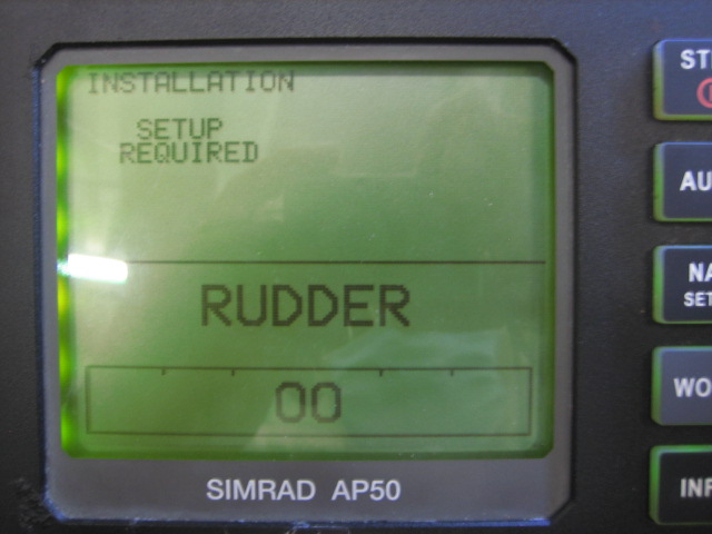 Simrad-AP50 Control Head F/J50 Autopilot System-TESTED-New LCD-90 DAY ...