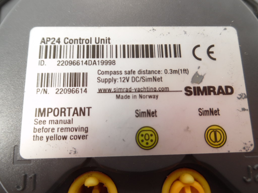 Simrad AP24 Autopilot Control Head in GREAT Condition - 22096614 ...