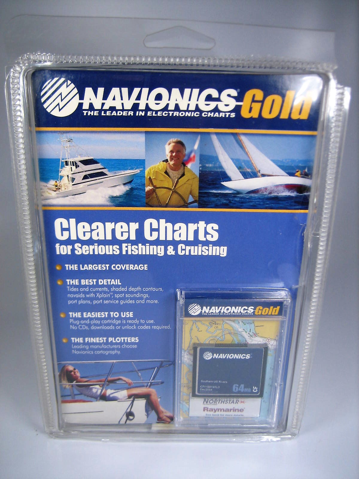 Navionics Gold CF Chart Card Southern US Rivers - CF/1G919XL3 - 64MB ...