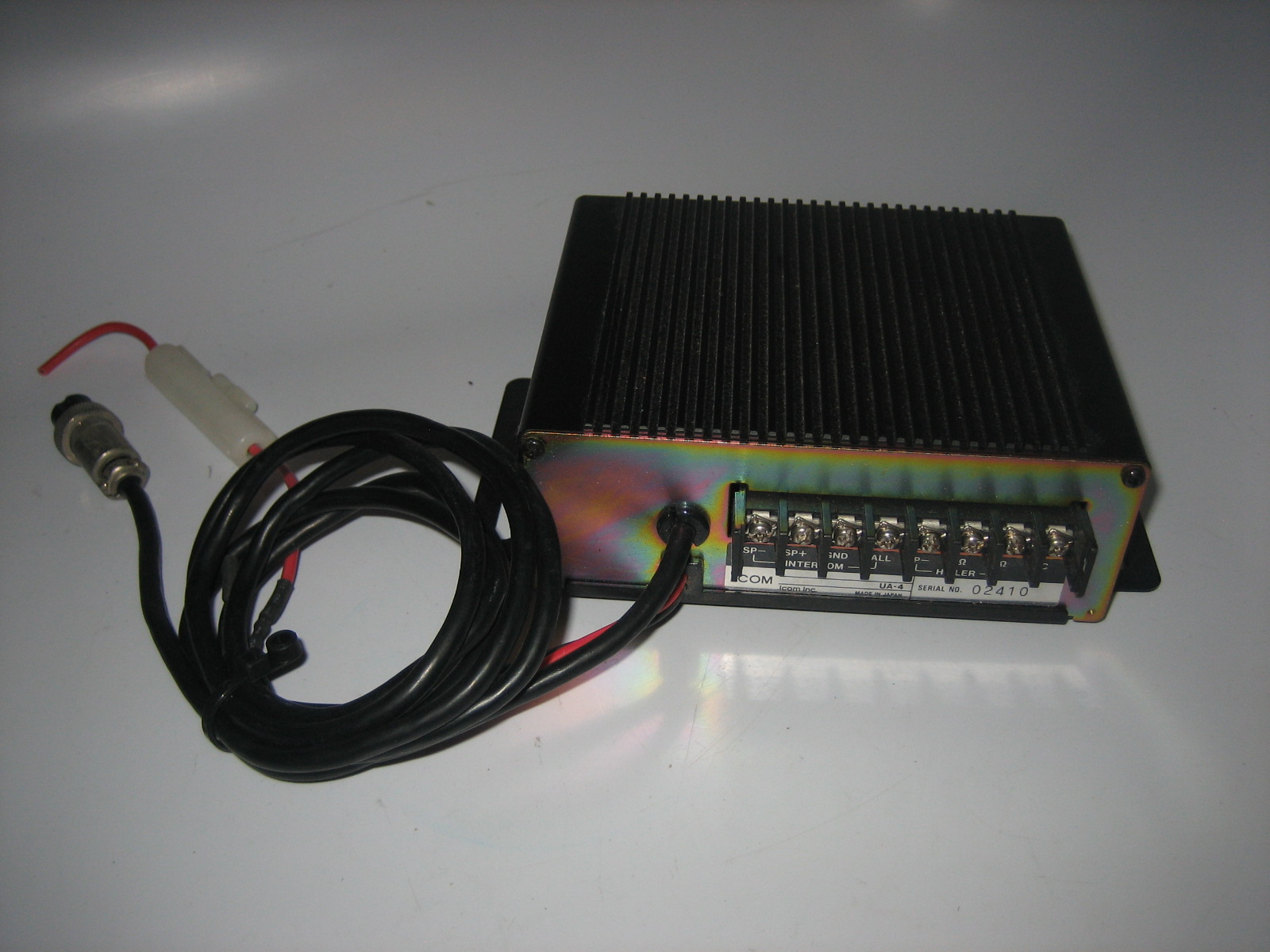 ICOM UA-4 VHF Radio Audio Amplifier Accessory for IC-M127 Hailer - Max ...