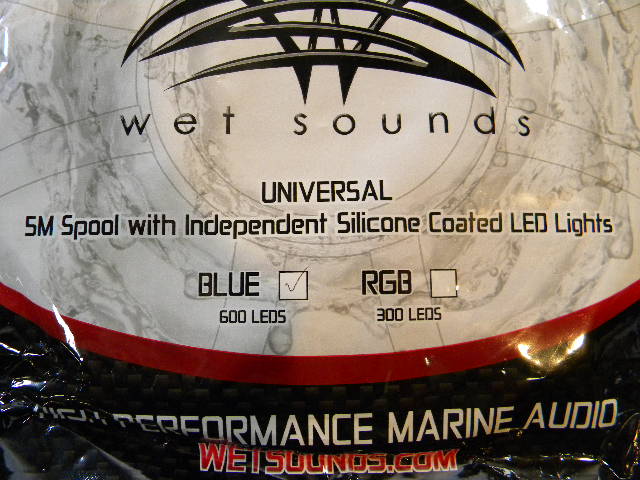 Wet Sounds 5Meter Blue Silicone Coated LED Lights - New in Package ...
