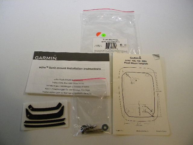 Garmin Flush Mount Kit, Echo 100,150,300c - 010-11681-00 - New in Bag ...