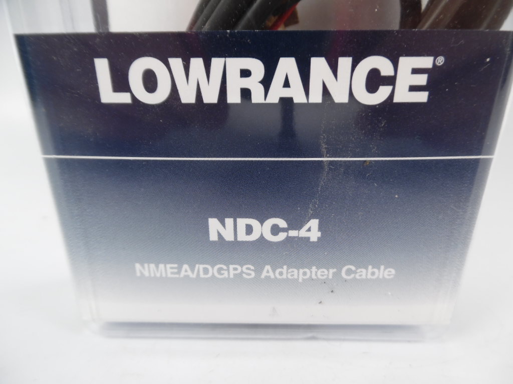 Lowrance - NDC-4 - NMEA/DGPS Adapter Cable - 119-31 - NEW OLD STOCK ...