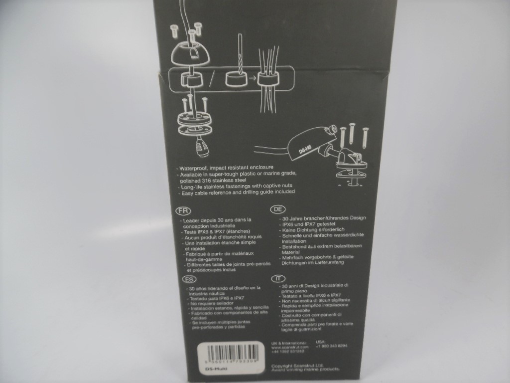 Scanstrut - DS-Multi - Cable Seal Waterproof Cable Routing Gland - NEW ...