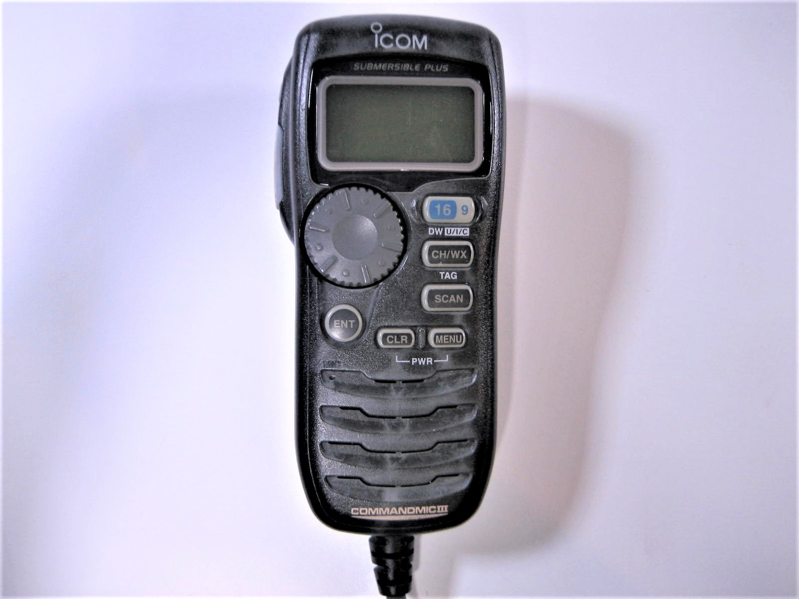 ICOM / HM-162B VHF Command Microphone Mic III for IC-M504 /IC-M604 ...