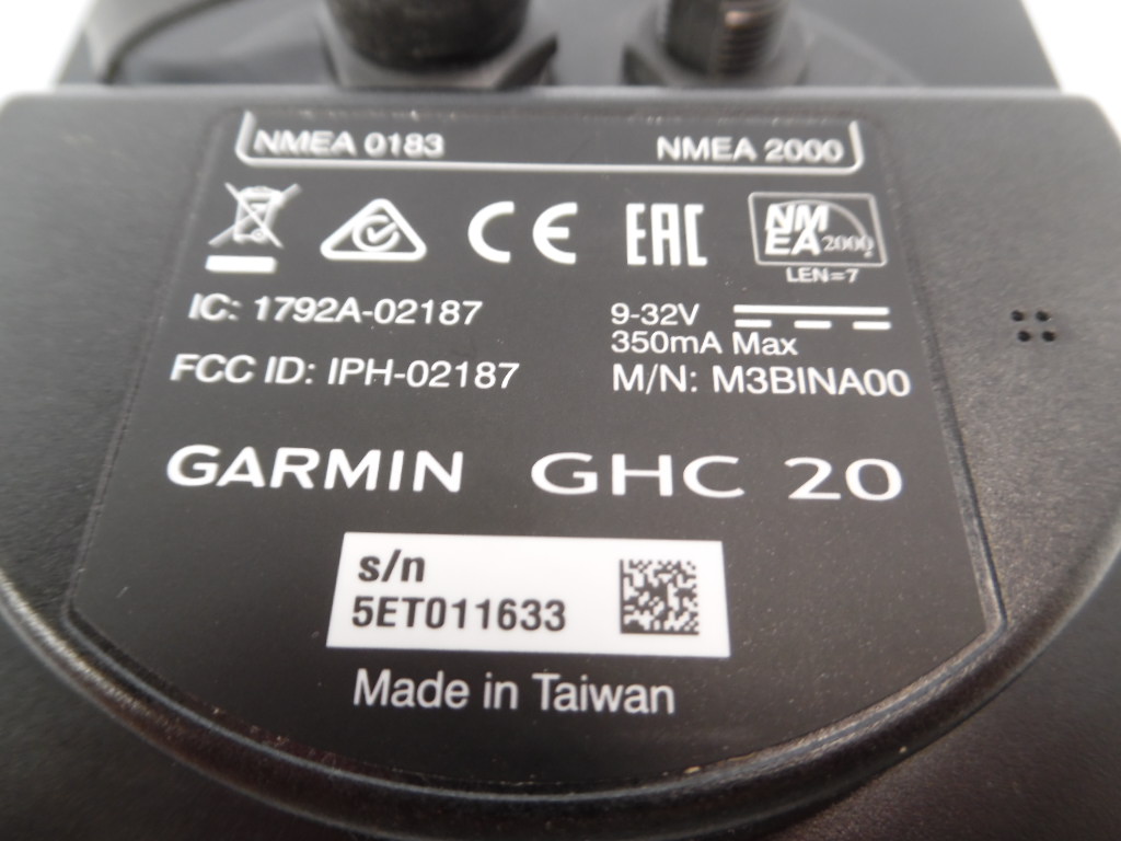 Garmin GHC 20 Autopilot Head/Display Unit Excel Condition Bench Tested ...