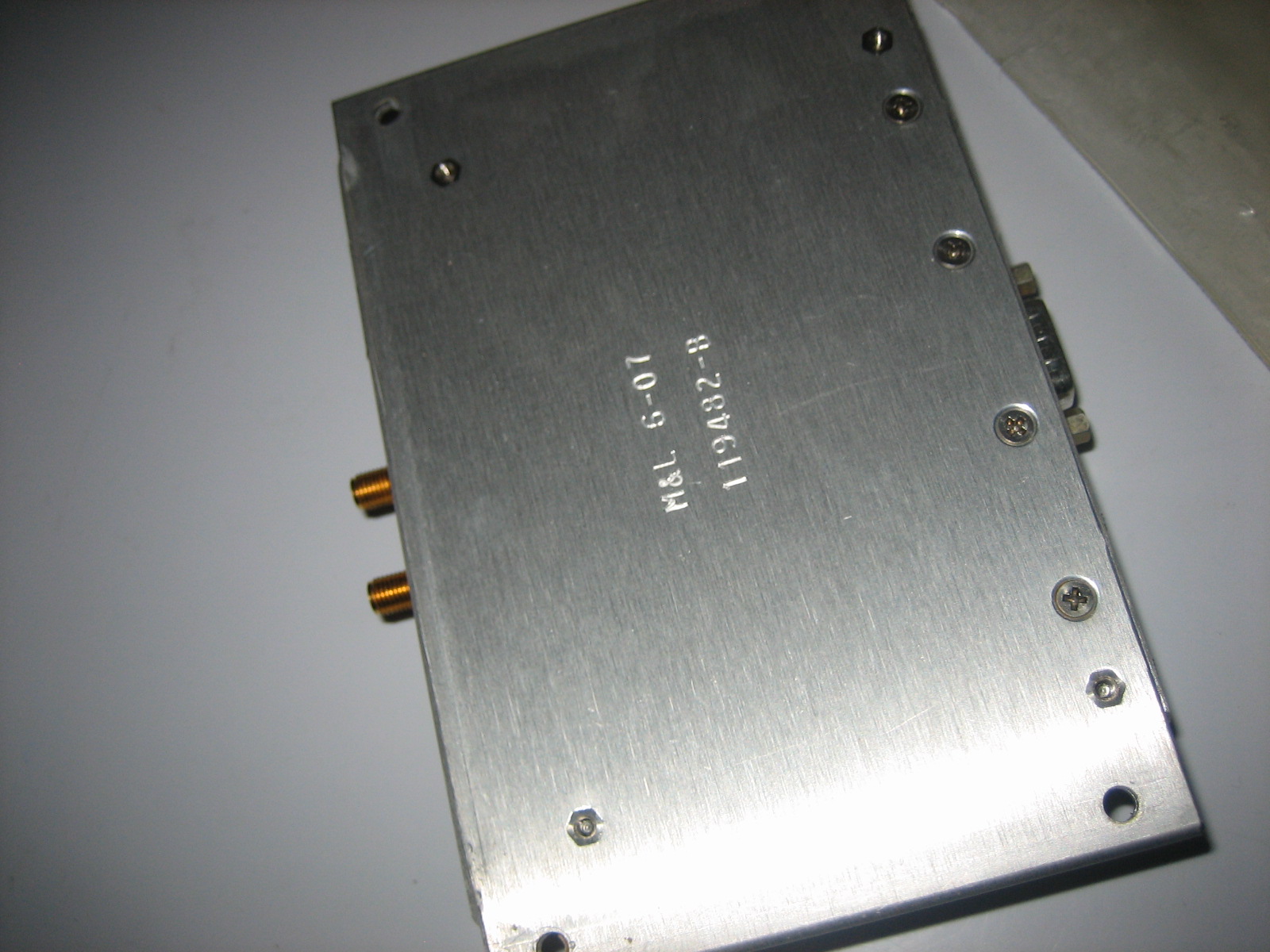 Sea Tel Cobham VSAT Modem Assembly MUX 3 Channel 50 Ohm 117606-2 117611 ...