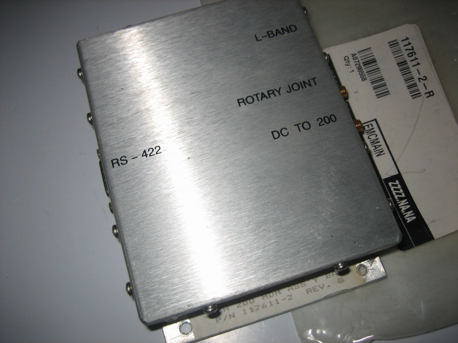 Sea Tel Cobham VSAT Modem Assembly MUX 3 Channel 50 Ohm 117606-2 117611 ...