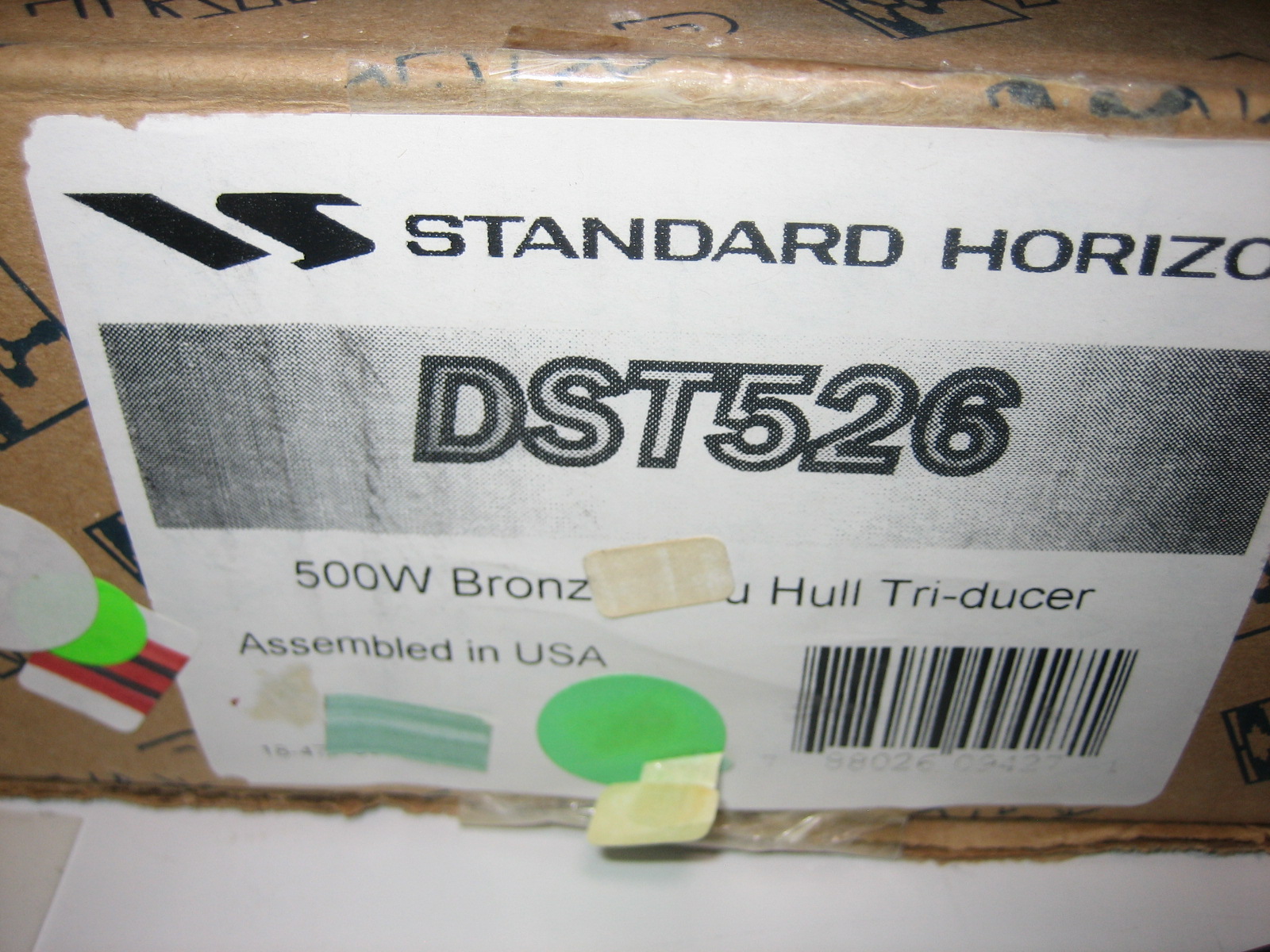 Standard Horizon *NEW* DST526 / B744V Transducer 50/200khz for FF520 ...