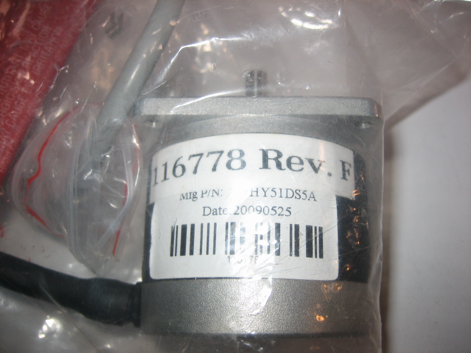 Sea Tel Cobham *NEW* Azimuth Elevation Stepper Motor 116778 57HY51DS5A ...