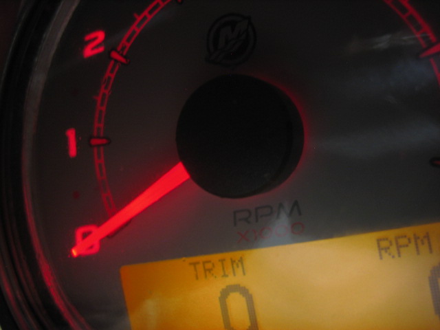 Mercury Smartcraft Marine PN:8M6002293 Boat Tachometer Gauge - Free ...