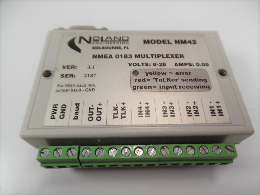Noland Model NM42 NMEA 0183 Multiplex Multiplexer - Tested Good - Max ...