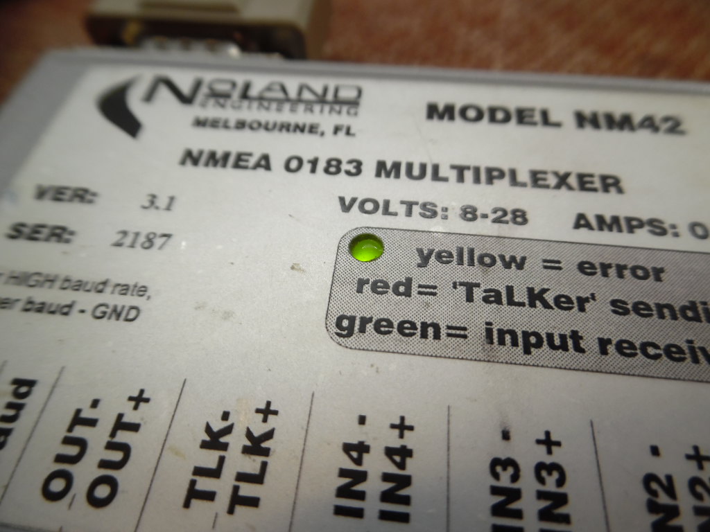 Noland Model NM42 NMEA 0183 Multiplex Multiplexer - Tested Good - Max ...