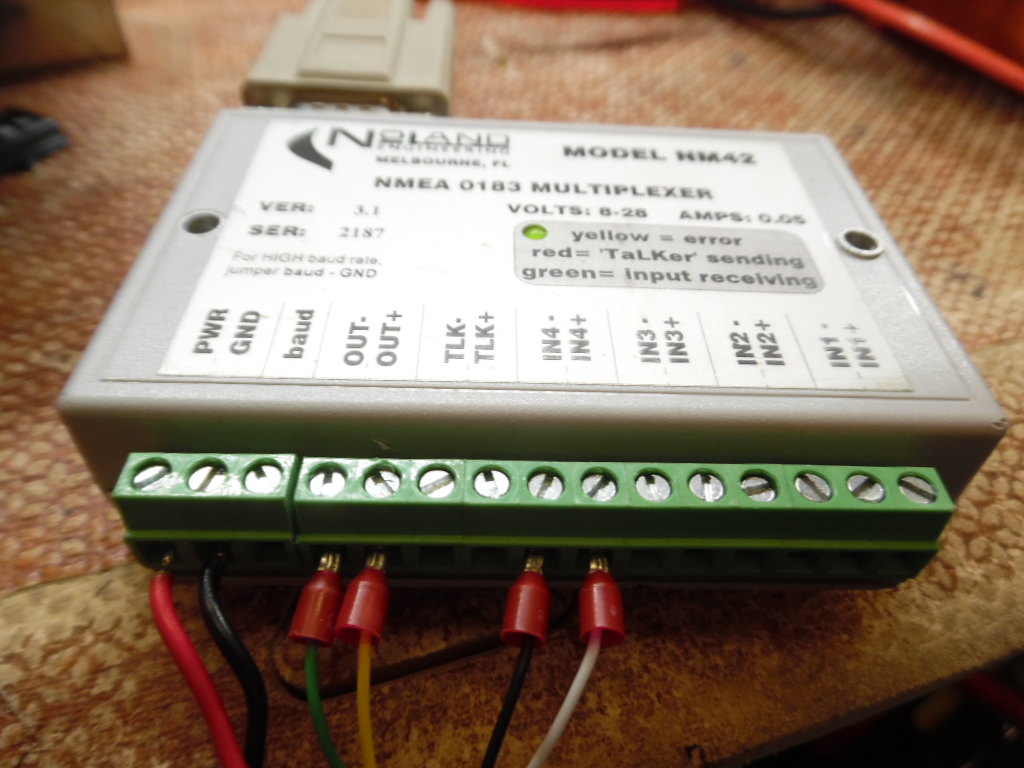 Noland Model NM42 NMEA 0183 Multiplex Multiplexer - Tested Good - Max ...