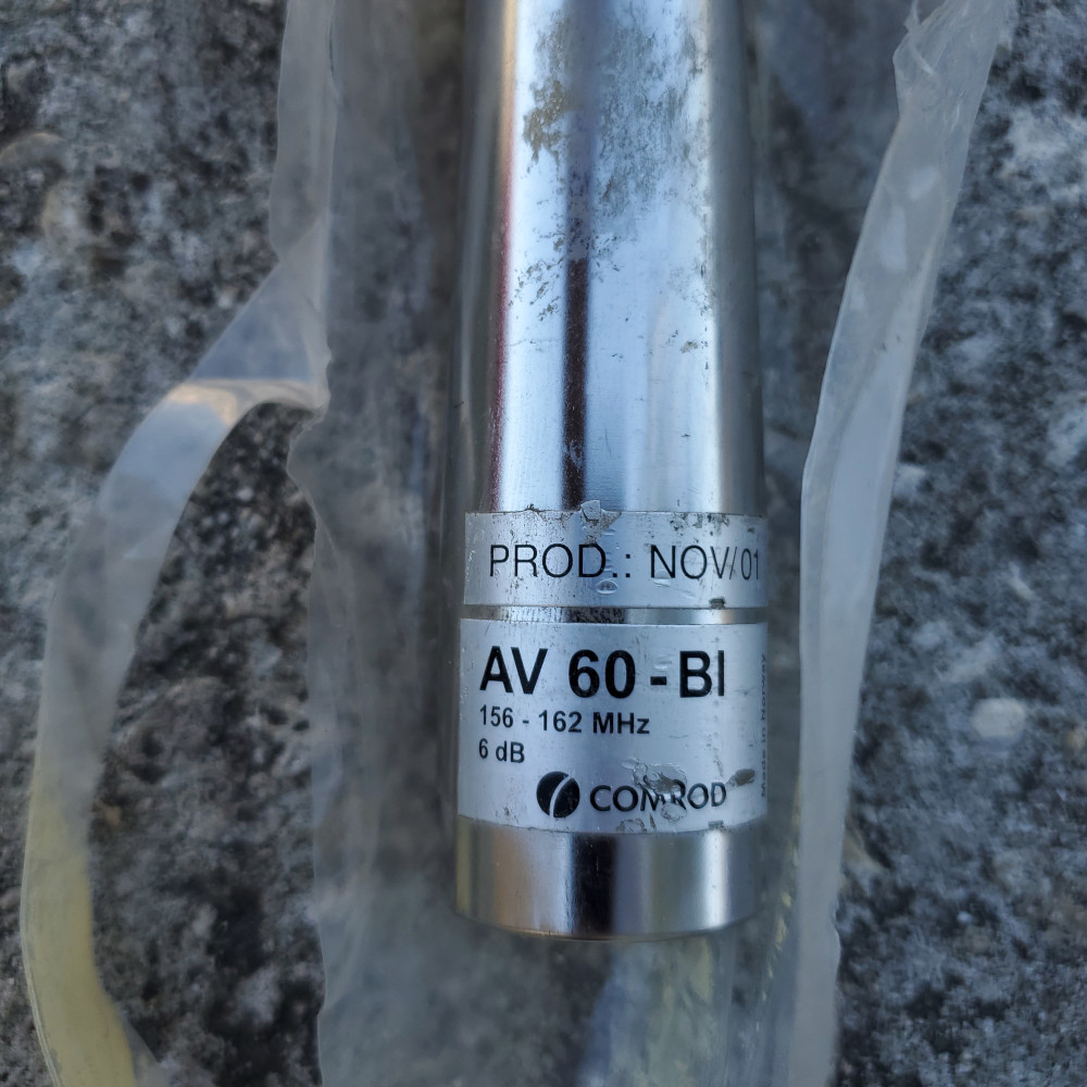 Comrod AV60BI - 8' 6dB VHF Marine Grade Boat Antenna - PRE-OWNED - Max ...