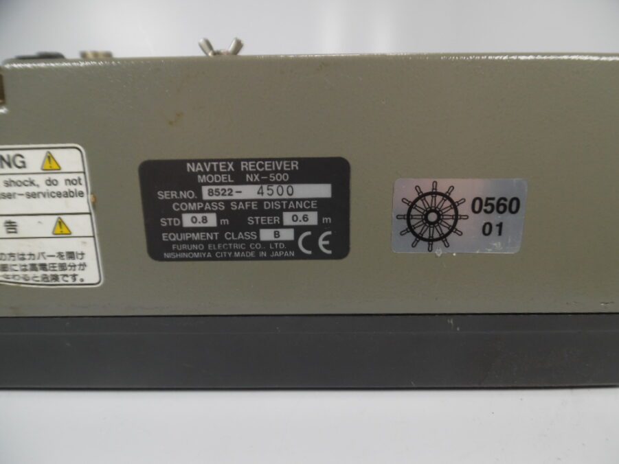 Furuno - NX-500 Navtex Receiver W/ Integral Printer - Power ON Test ...