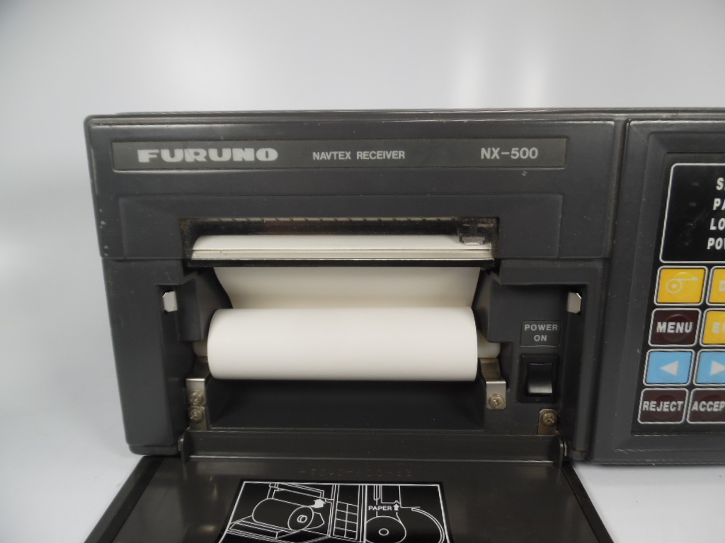 Furuno - NX-500 Navtex Receiver W/ Integral Printer - Power ON Test ...