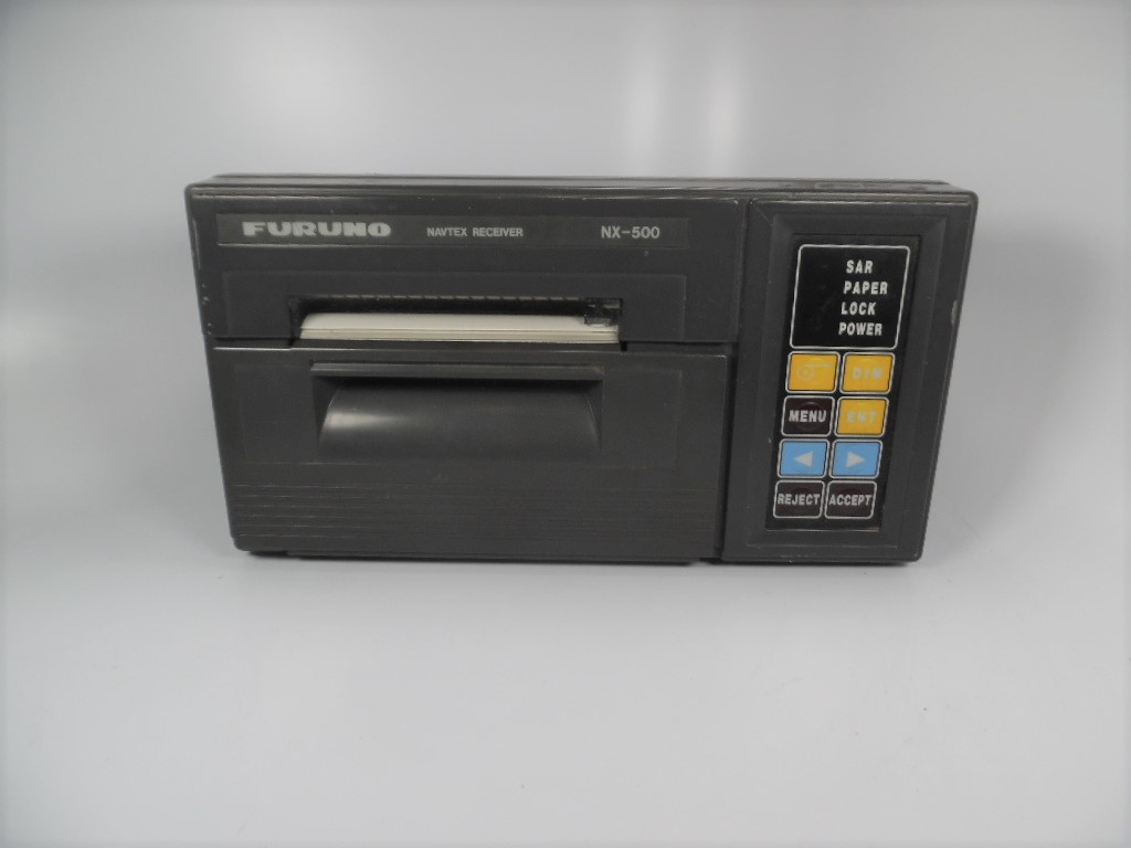 Furuno - NX-500 Navtex Receiver W/ Integral Printer - Power ON Test ...