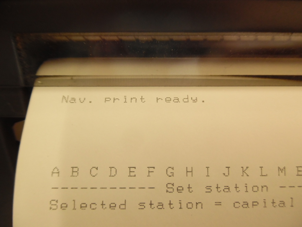 Furuno - NX-500 Navtex Receiver W/ Integral Printer - Power ON Test ...