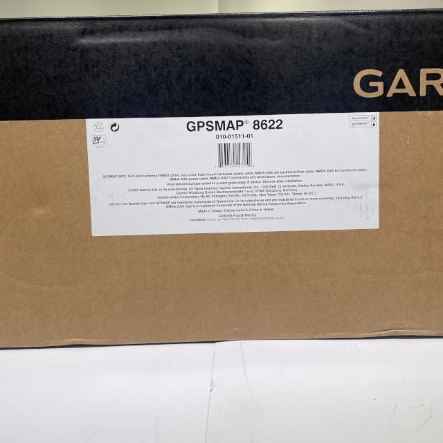 Garmin GPSmap 8622 22" Touchscreen MFD - GPS24xd Suncover COMPLETE ...