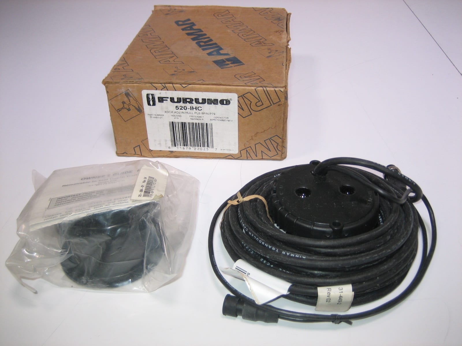 Airmar/Furuno 520-IHC P79-8F Fuji In-Hull Mount Adjustable Dead Rise ...