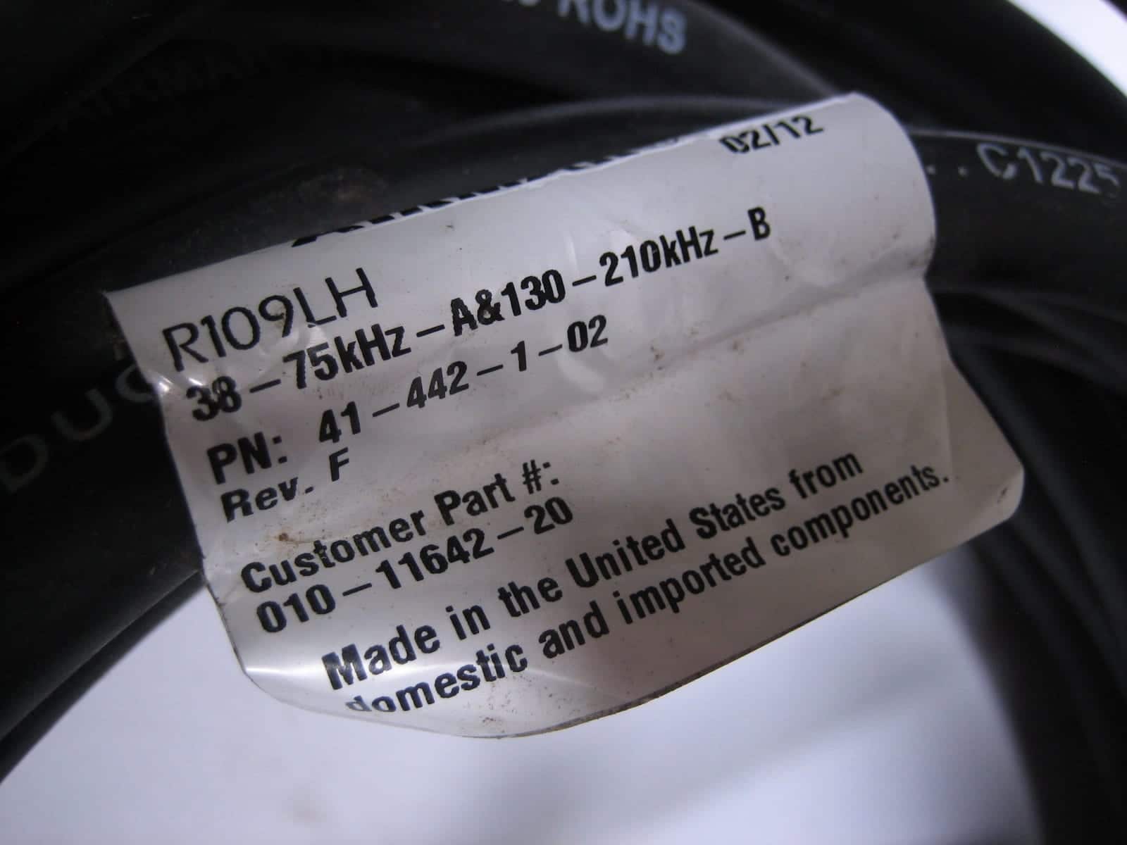 Airmar R109-LH 2000w 2kw External Mount CHIRP Transducer Furuno Simrad ...