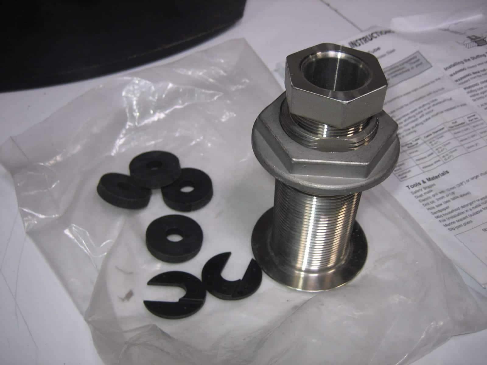 Airmar R109-LH 2000w 2kw External Mount CHIRP Transducer Furuno Simrad ...