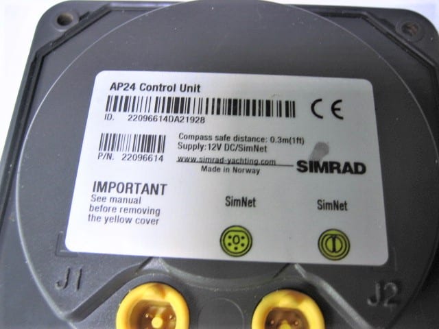 Simrad AP24 Autopilot Control Head in GREAT Condition - 22096614 ...