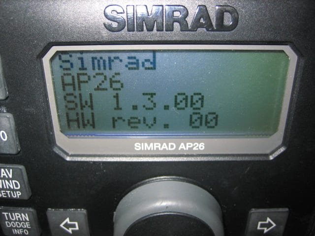 Simrad AP26 Autopilot Control Head 22087910 - W/ cover - Bench Tested ...