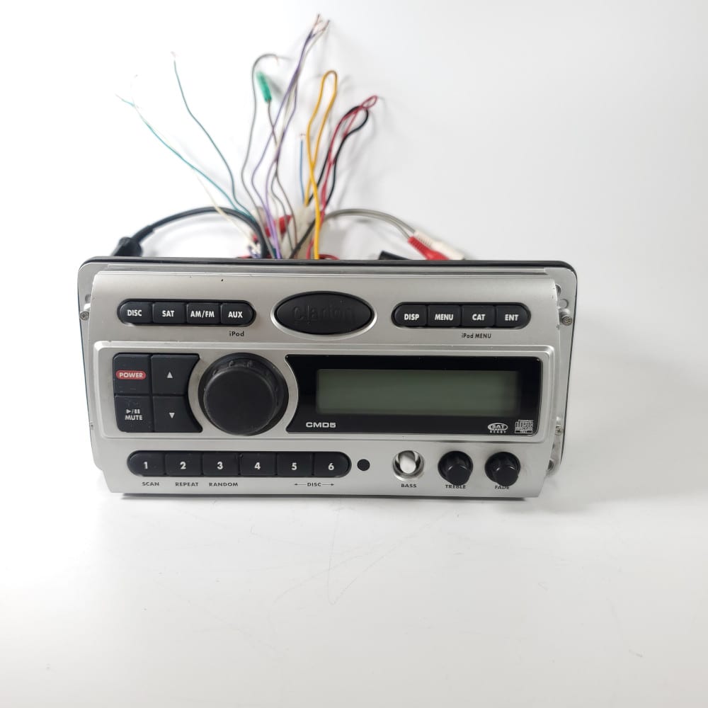 Clarion CMD5 - Marine Grade Boat Stereo Head Unit AM/FM Sirius XM Radio ...