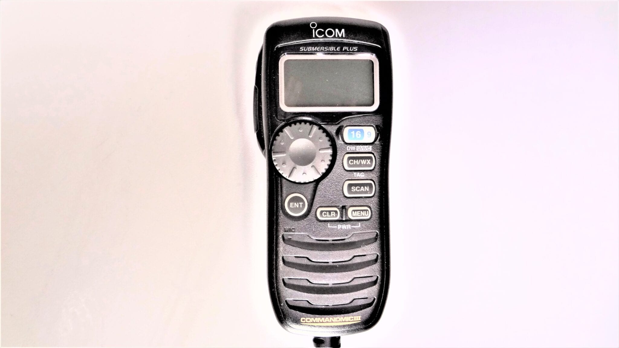 ICOM / HM-162B VHF Command Microphone Mic III for IC-M504 /IC-M604 ...