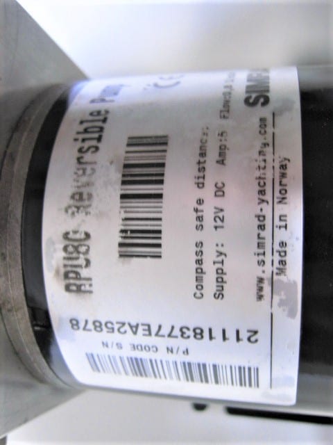 Simrad~RPU80 US Boat Autopilot Pump Reversible PN~21118377 12VDC/Tested ...