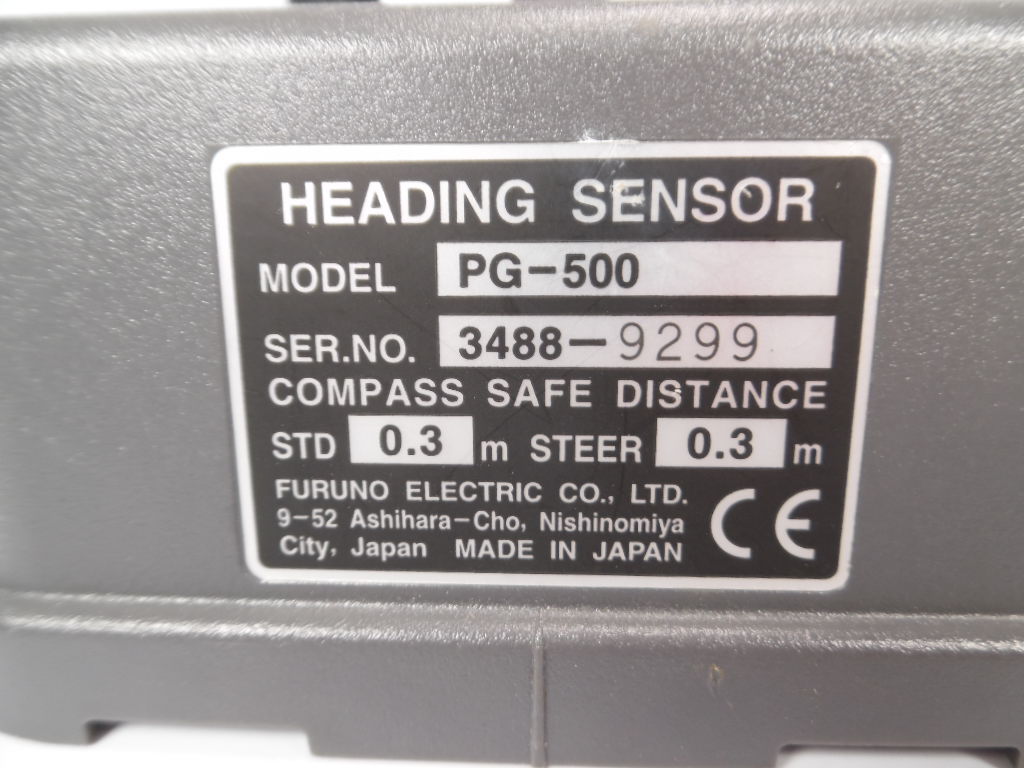 Furuno Heading Sensor Compass - PG-500 - Fully Tested - Great Working ...