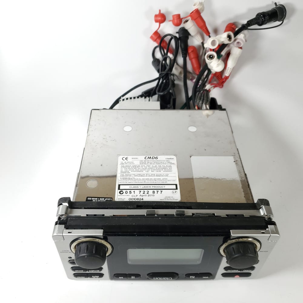 Clarion CMD6 - Marine CD AM/FM Sirius XM Radio Boat Stereo System - AS ...