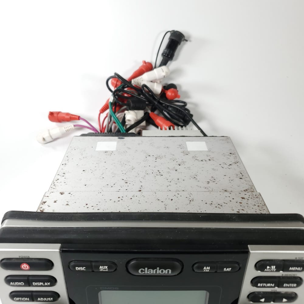 Clarion CMD6 - Marine CD AM/FM Sirius XM Radio Boat Stereo System - AS ...